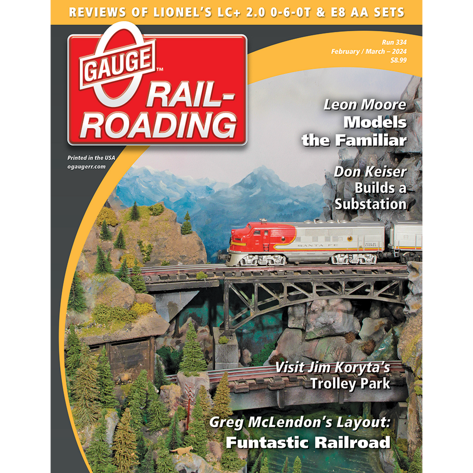 O Gauge Railroading Magazine – OGR Publishing, Inc