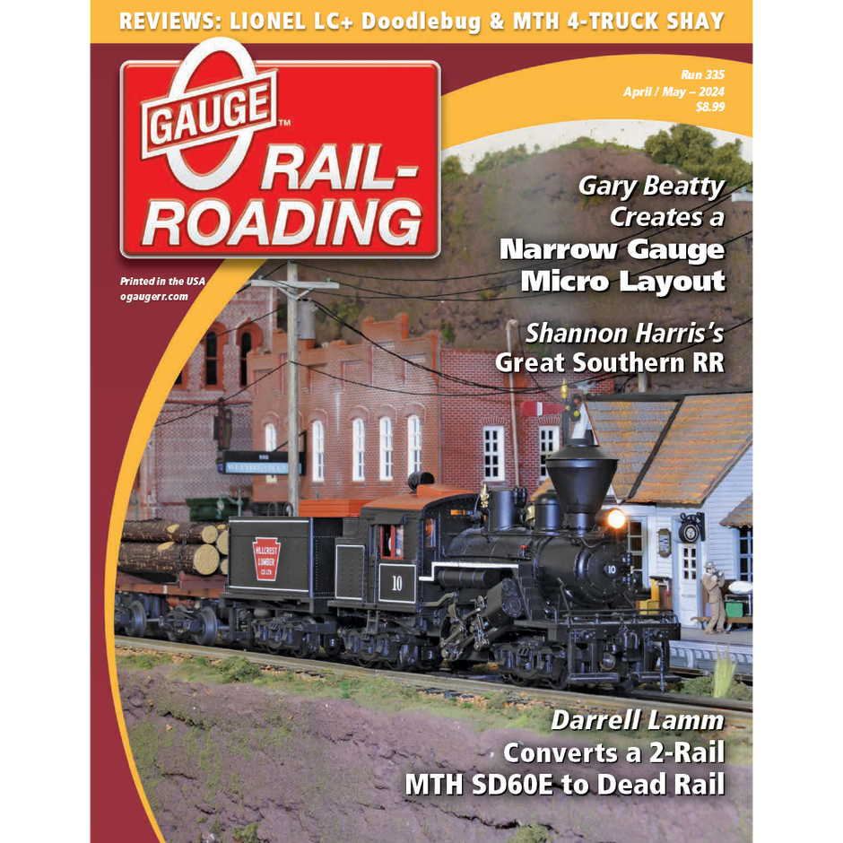 O Gauge Railroading Magazine – OGR Publishing, Inc